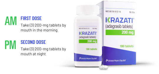 Dosing | KRAZATI® (adagrasib) for CRC